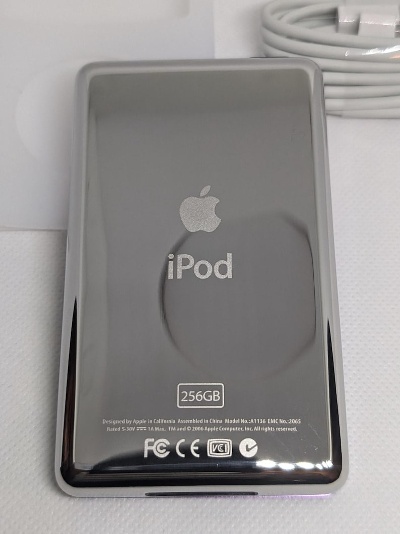 Apple Ipod Classic - 7th/6th Gen, Purple+black (3000mah Battery ...