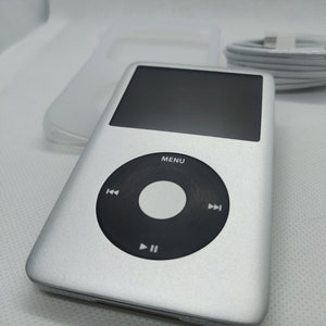 Apple Ipod Classic - 7th/6th Gen, Silver+black (3000mah Battery ...