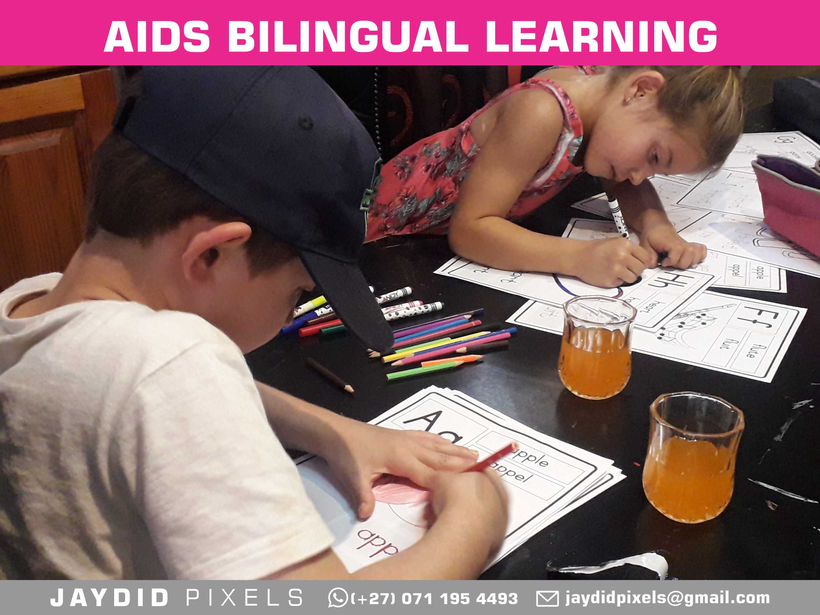 Páginas para colorear imprimibles bilingües en - Etsy España