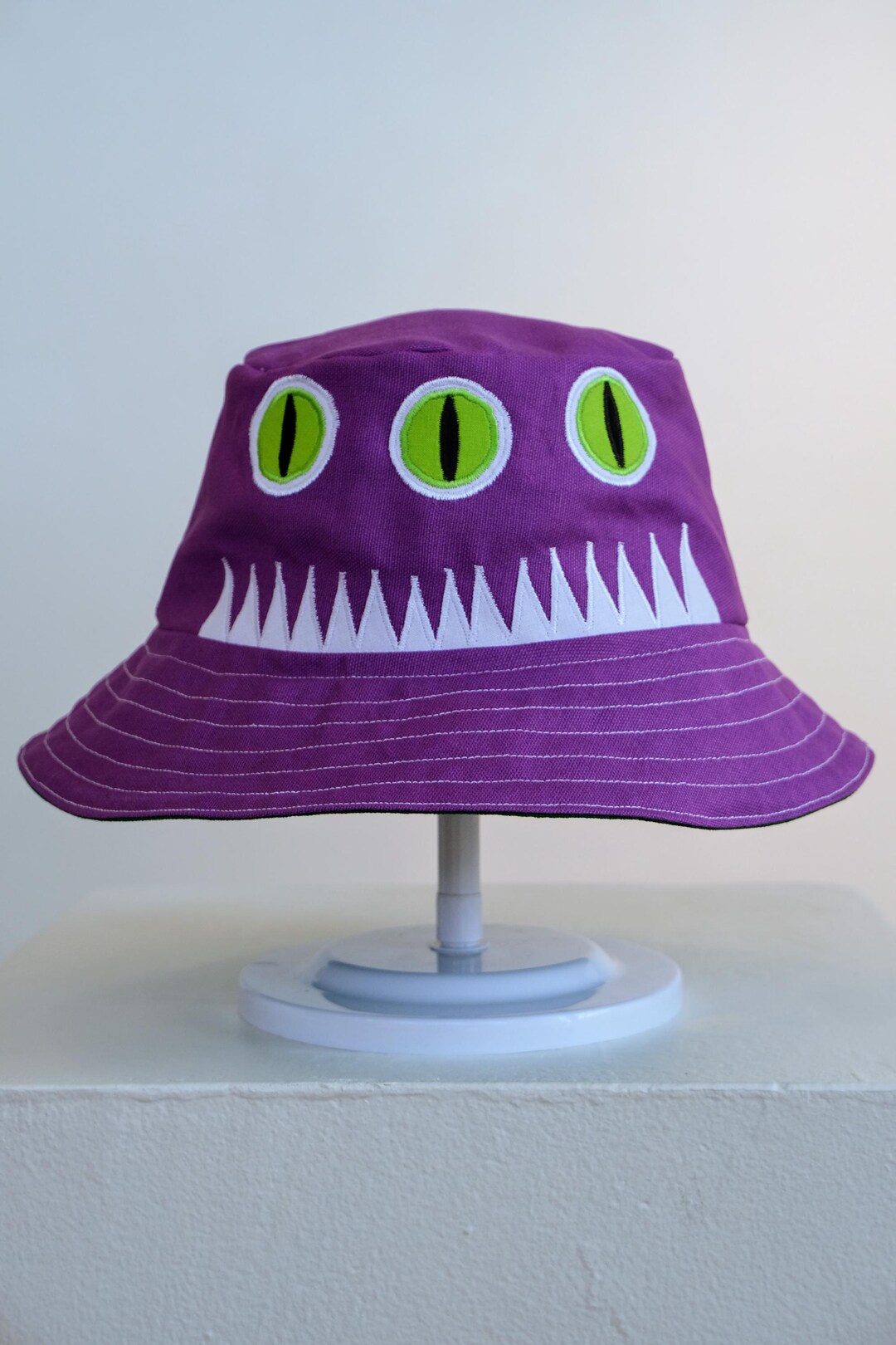 Purple Monster Mimic Bucket Hat - Etsy