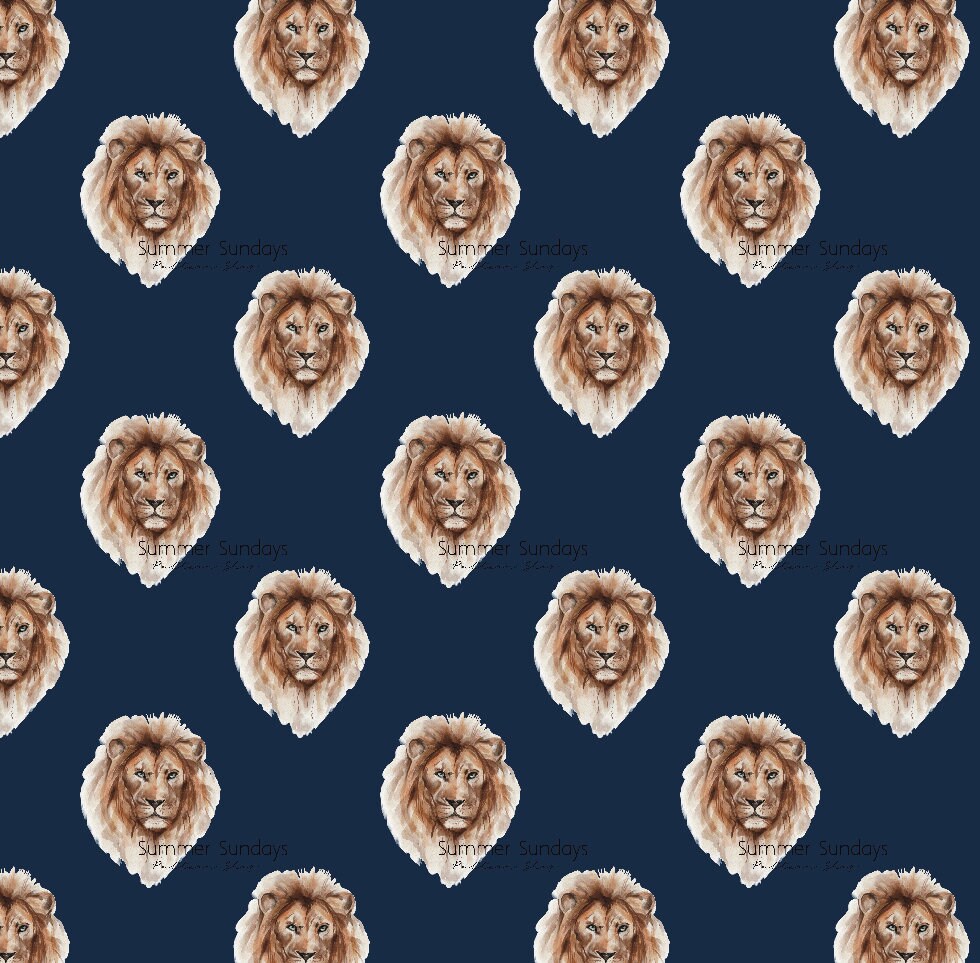Lion Seamless Pattern Lion Pattern for Commercial Use - Etsy