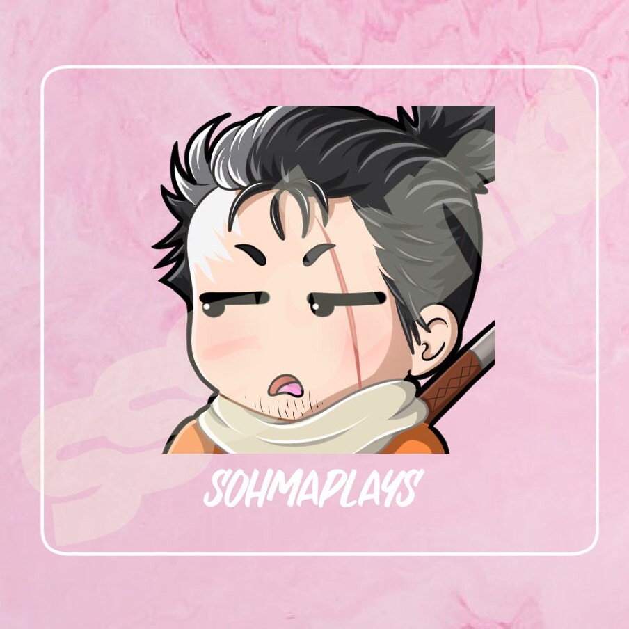Sekiro HUH Emote Twitch Discord Cute - Etsy Canada