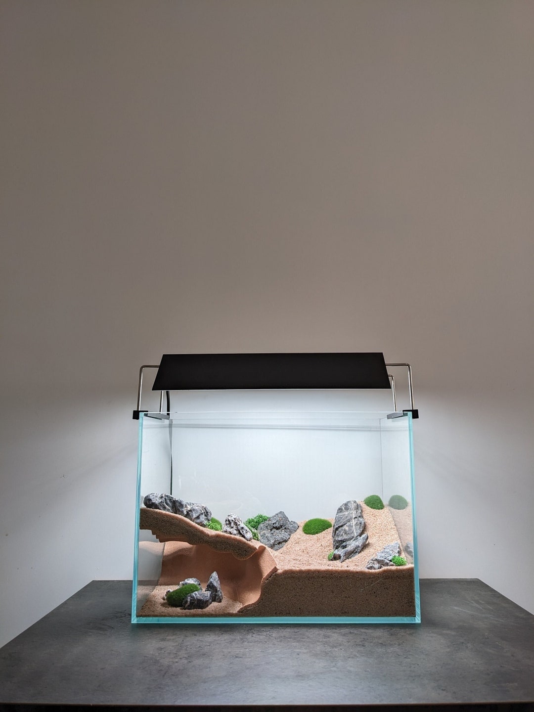 Aquarium/terrarium Natural Corner Underground Home, 2 Sizes - Etsy