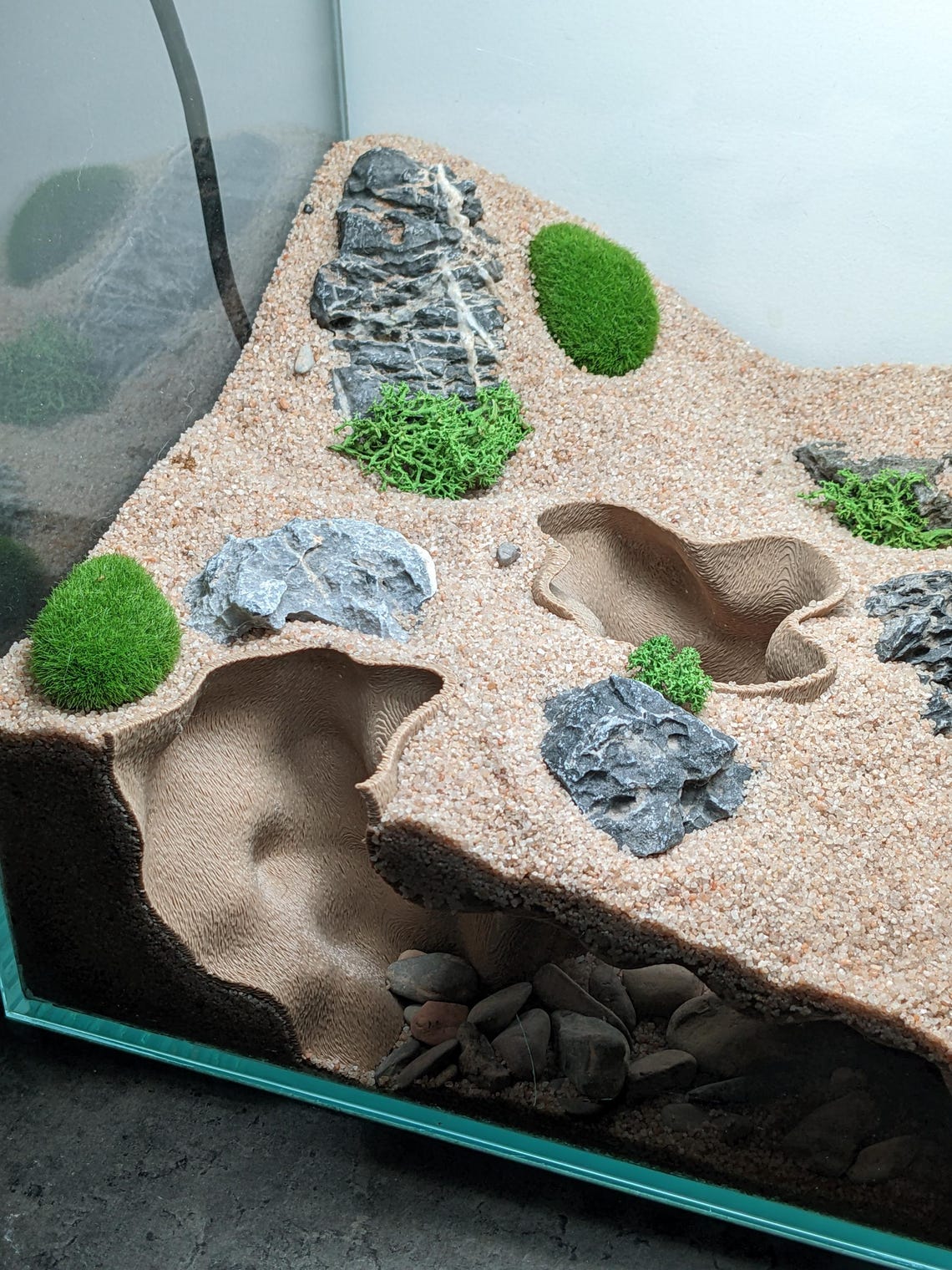 NEW! Aquarium/terrarium Dual Entrance Rock Cave - Etsy