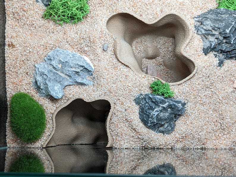 NEW! Aquarium/terrarium Dual Entrance Rock Cave - Etsy