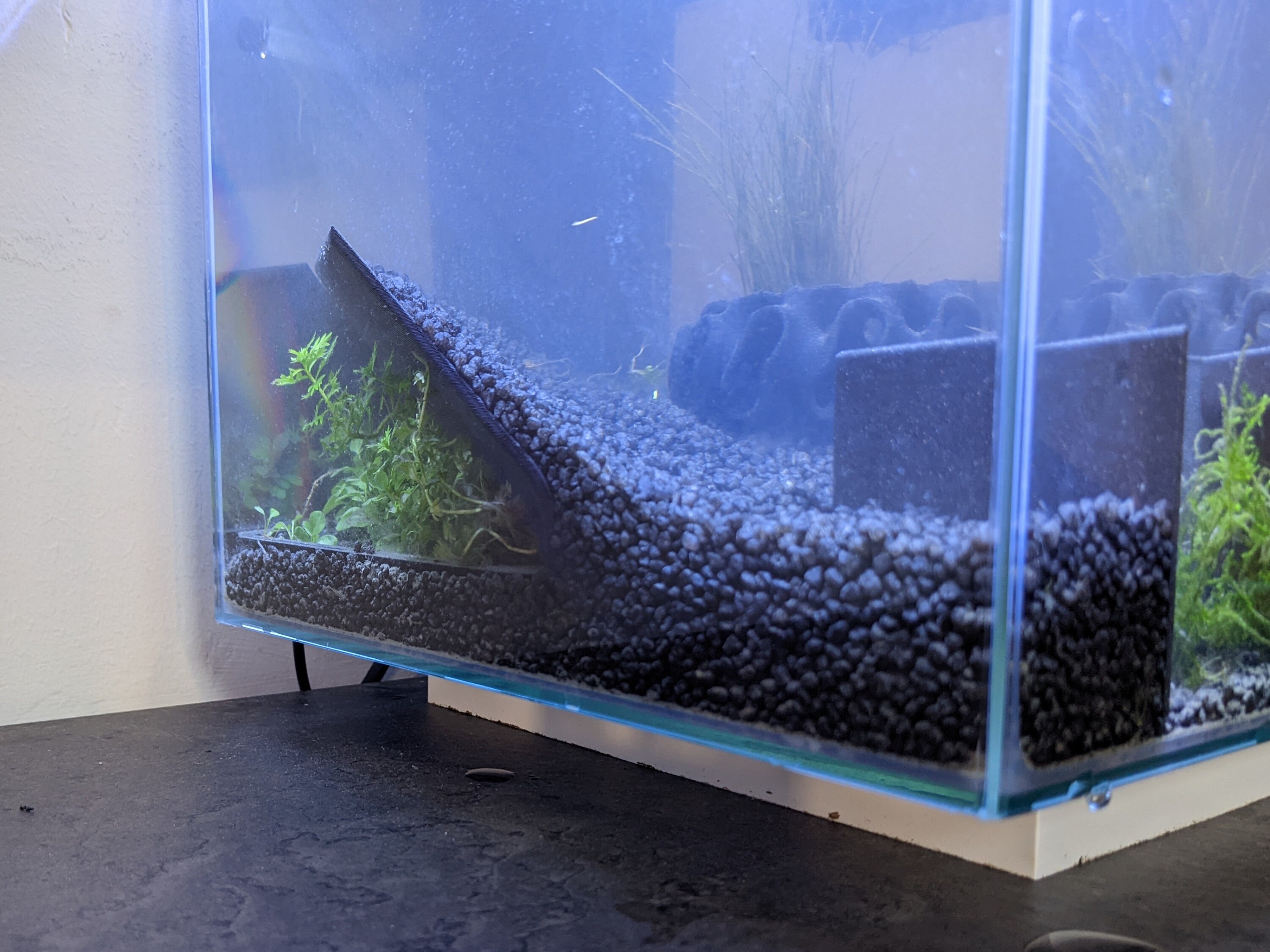 Pyramid Corner Underground Cave for Aquarium - Etsy