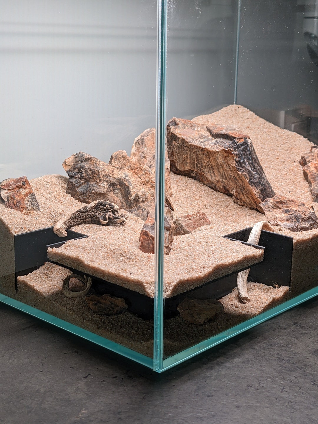 Aquarium and Terrarium Corner Underground Tunnel, 2 Sizes - Etsy