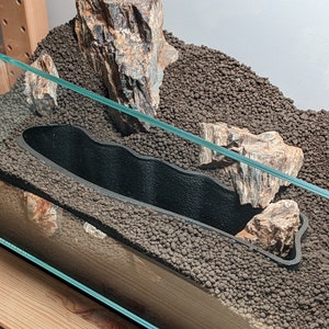 Aquarium Natural Corner Underground Cave (XL) - Etsy