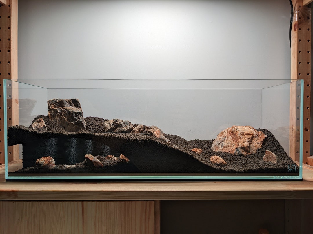 Aquarium Natural Corner Underground Cave (XL) - Etsy