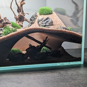 Aquarium/terrarium Natural Corner Underground Home (M) - Etsy