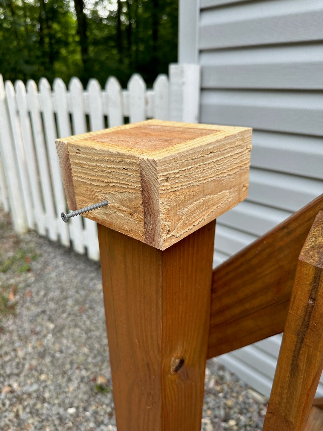 POST MOUNT Made of Cedar to Mount Bird Feeders Bird Houses Squirrel ...