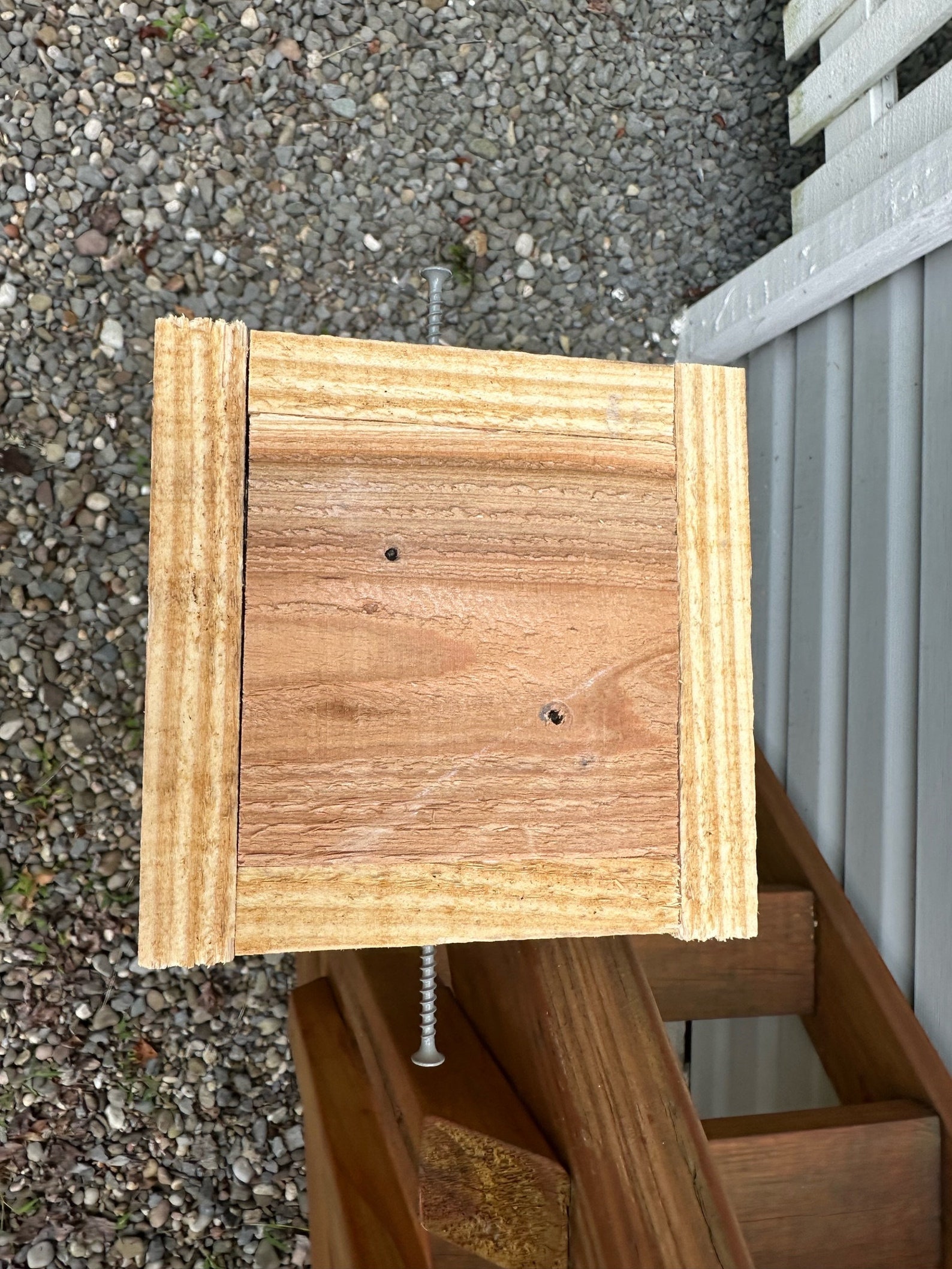 POST MOUNT Made of Cedar to Mount Bird Feeders Bird Houses Squirrel ...