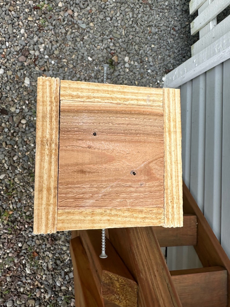 POST MOUNT Made of Cedar to Mount Bird Feeders Bird Houses Squirrel ...