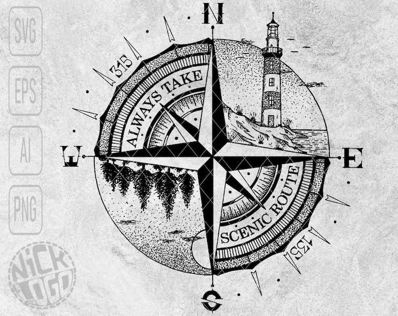 Always Take the Scenic Route Camping Travel Adventure Hiking Wild ...