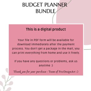 Printable Budget Planner Bundle, Budget Planner Kit, Weekly Budget ...