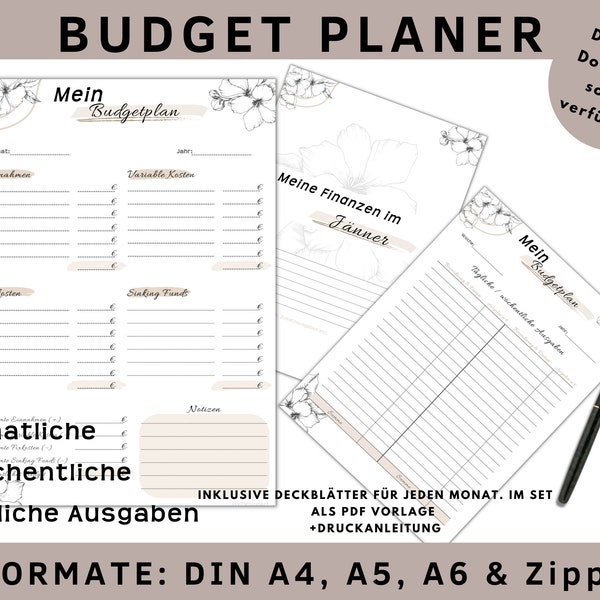 Monat Planner - Etsy
