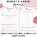 Printable Budget Planner Bundle Budget Planner Kit Weekly - Etsy