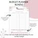 Printable Budget Planner Bundle Budget Planner Kit Weekly - Etsy