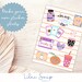 Halloween Stickers Png, Cute Spooky Png, Planner Stickers Printable ...