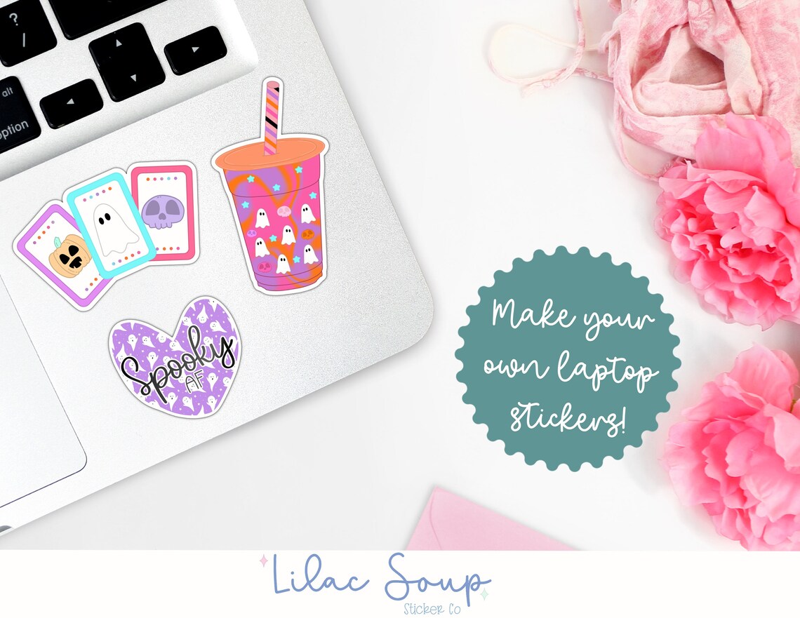 Halloween Stickers Png, Cute Spooky Png, Planner Stickers Printable ...