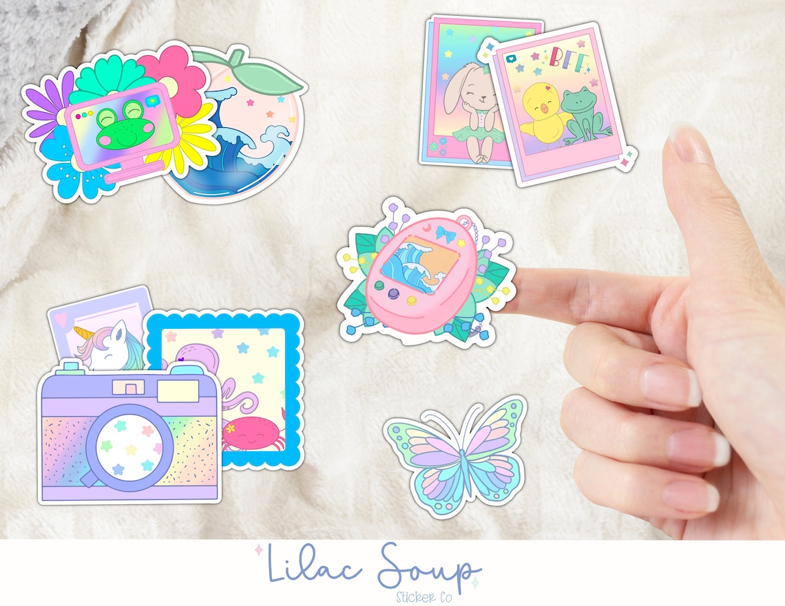 Kawaii Printable Stickers, Kawaii Png, Commercial Use Png, Sticker ...