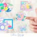 Kawaii Printable Stickers, Kawaii Png, Commercial Use Png, Sticker ...