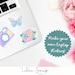 Kawaii Printable Stickers, Kawaii Png, Commercial Use Png, Sticker ...
