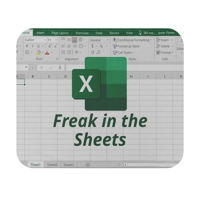 Freak in the Sheets Excel - Etsy