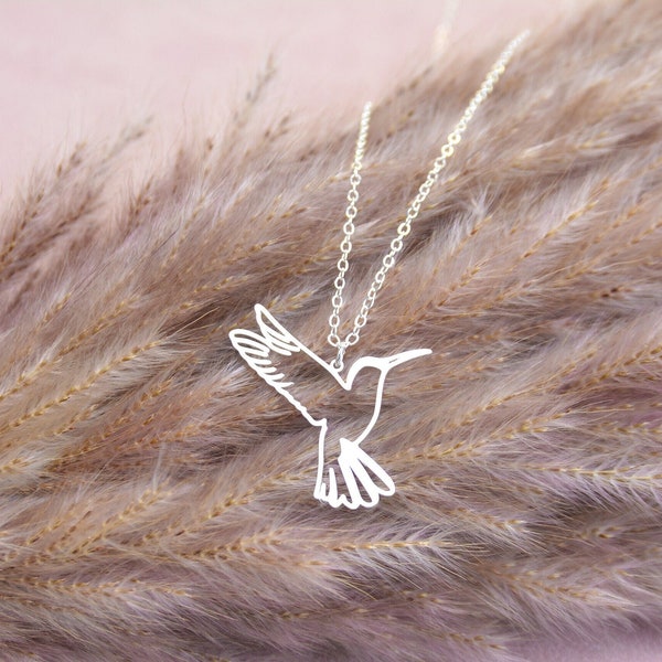 Hummingbird Necklace - Etsy
