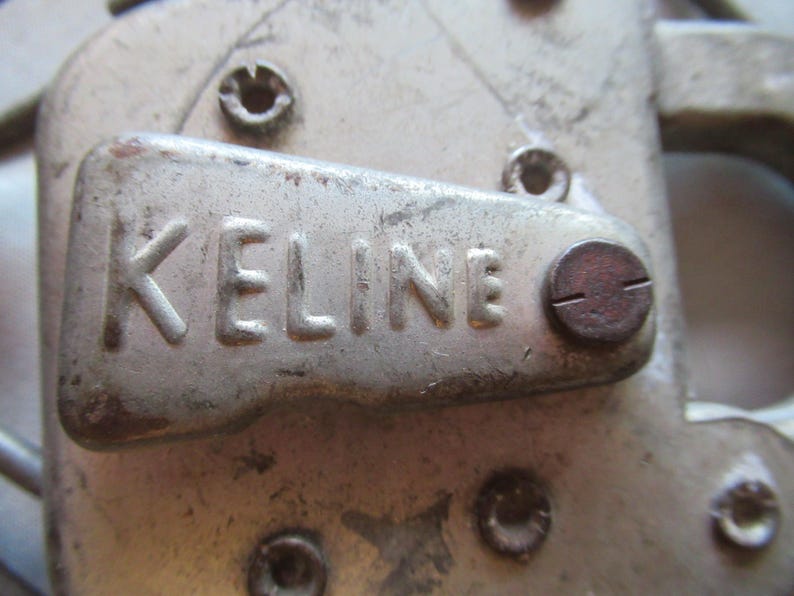 Vintage Keline ATSFRY S Atchison Topeka & Santa Fe Railroad Signal Lock ...