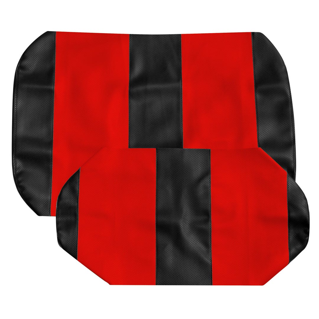 Black Red - Club Car Pre-2000 DS Golf Cart - Front Bench Seat - Premium ...