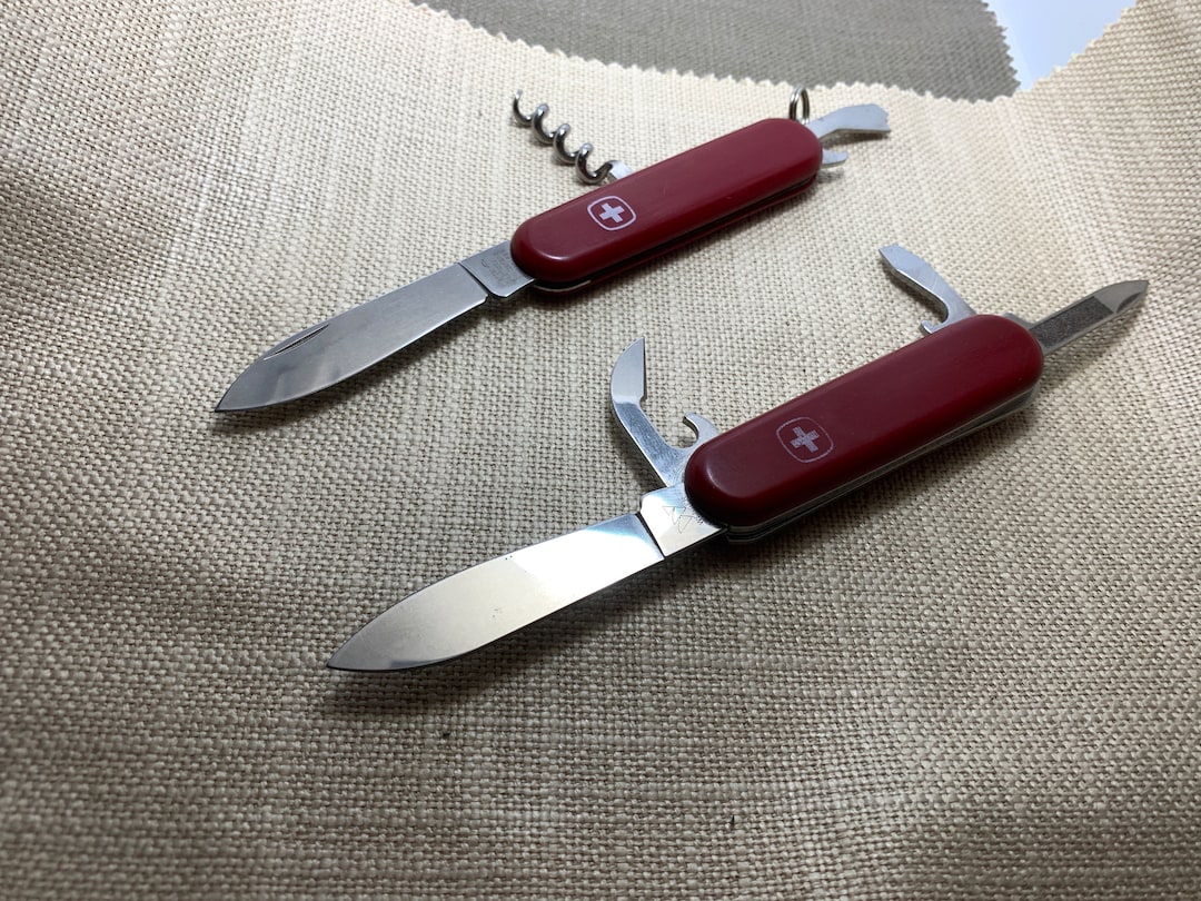 2 Wenger Apprentice and Enree Pocket Knives 85mm Swiss Army - Etsy