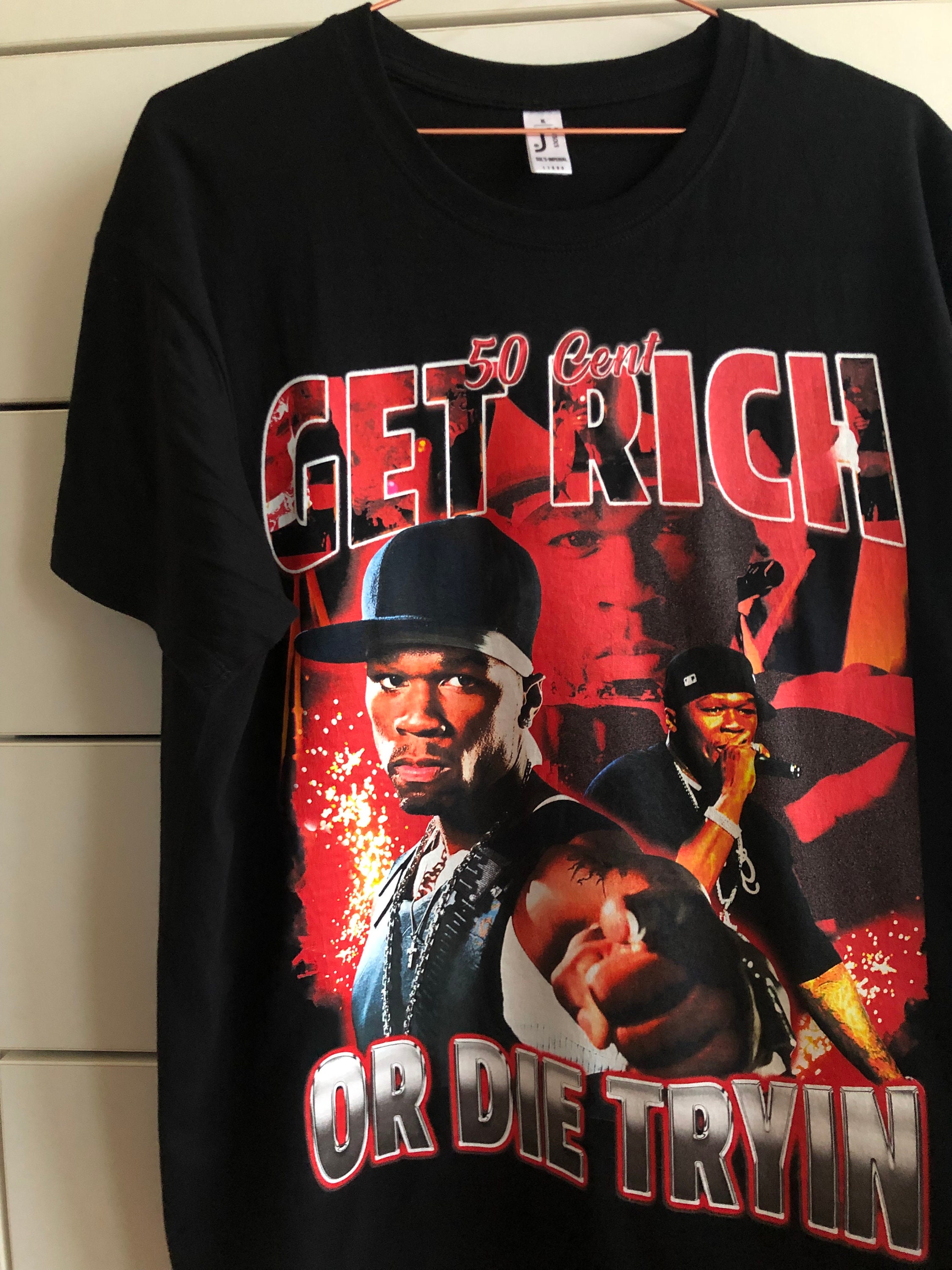 50 Cent /Get Rich Or Die Tryin/, Rap Merch, Hip Hop Lovers Shirt