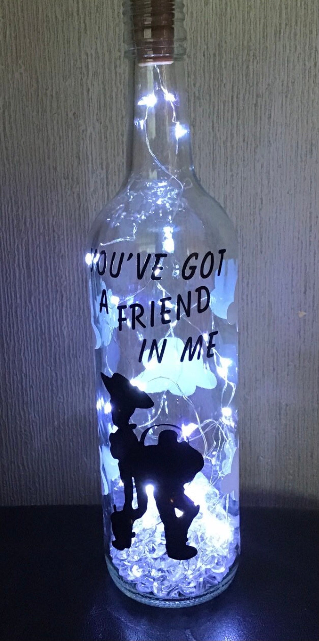 Light up Bottle, Toy Story, Buzz and Woody, Lights, You’ve Got a Friend ...