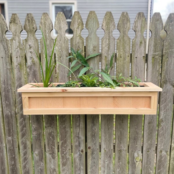 Wood Window Box - Etsy