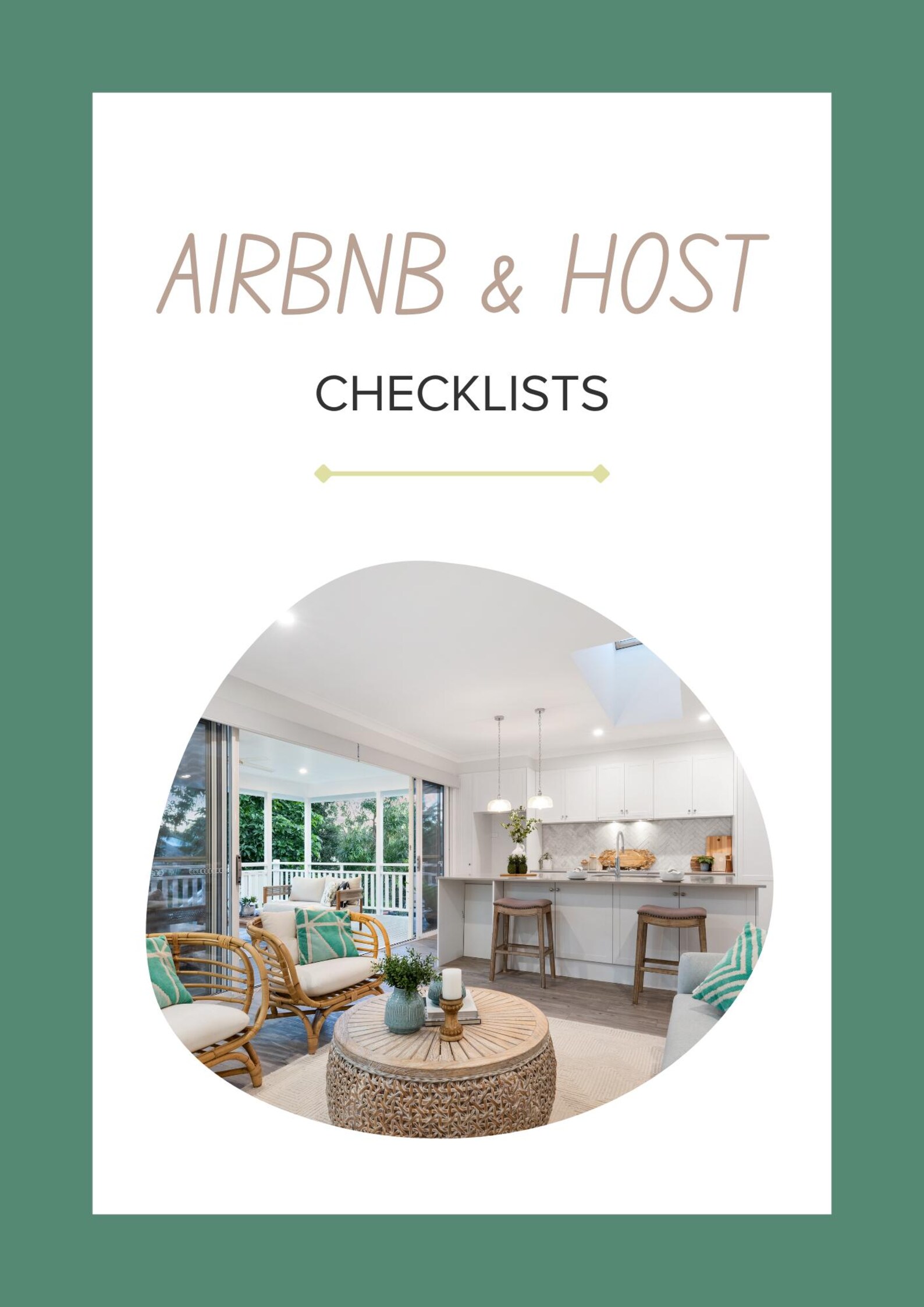 Airbnb Host Checklist - Etsy