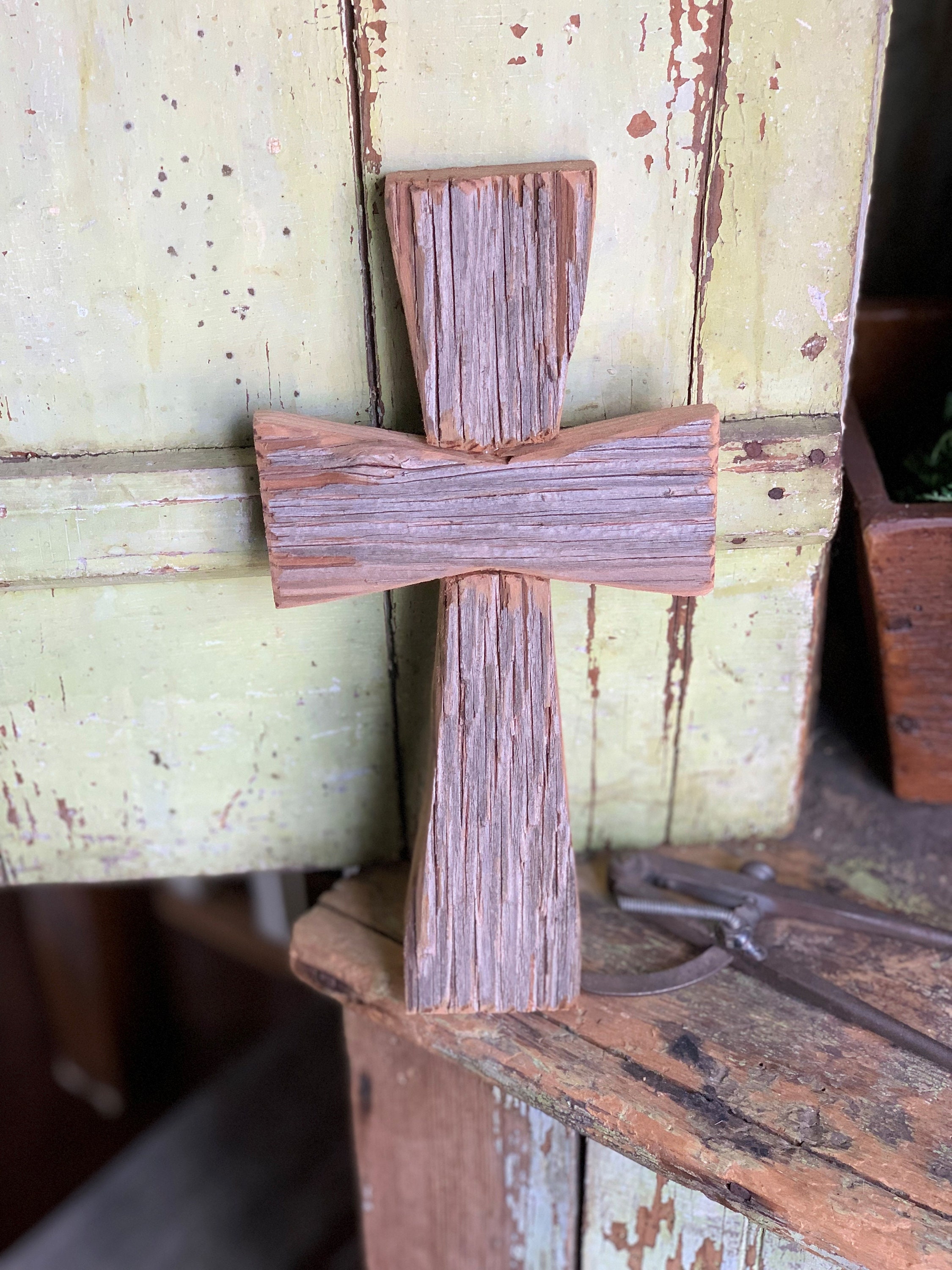 Handcrafted Barn Wood Crosses - Etsy