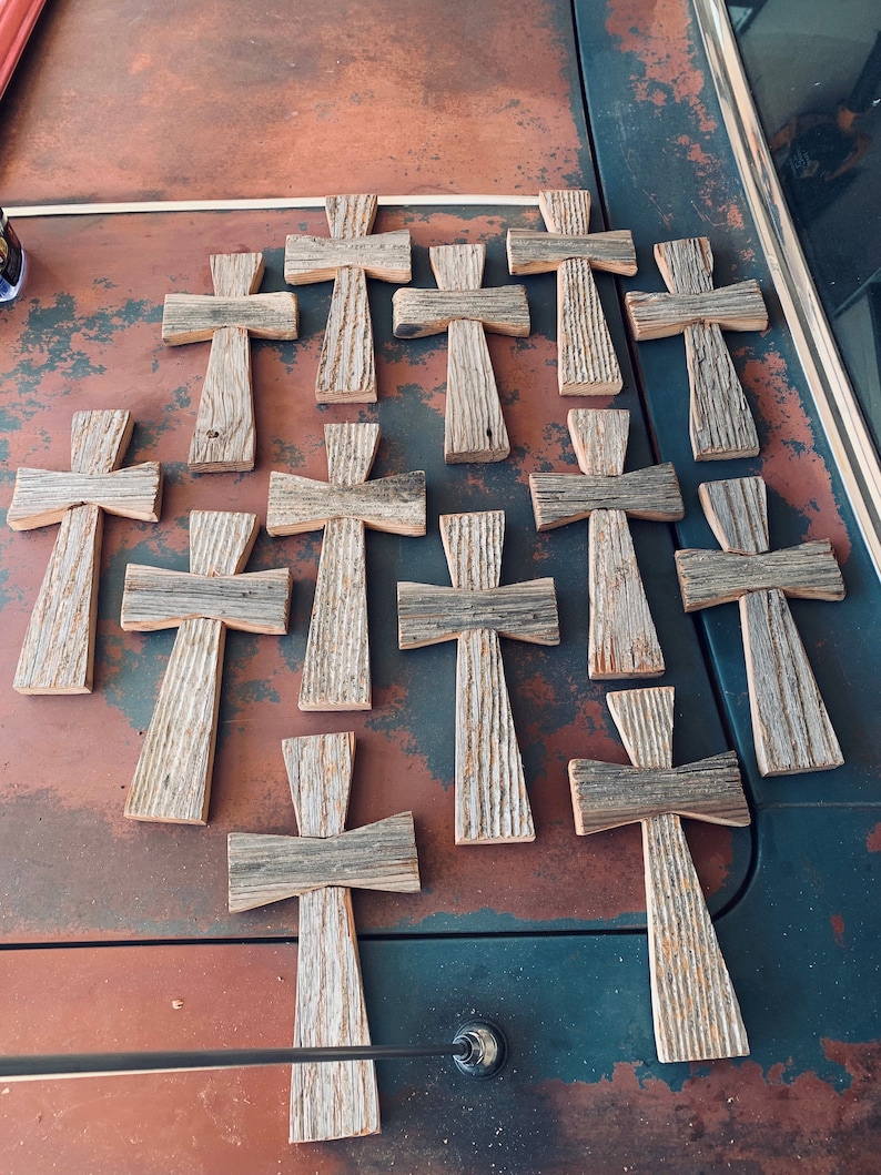 Handcrafted Barn Wood Crosses - Etsy