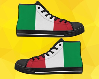 Italian Flag Shoes - Etsy