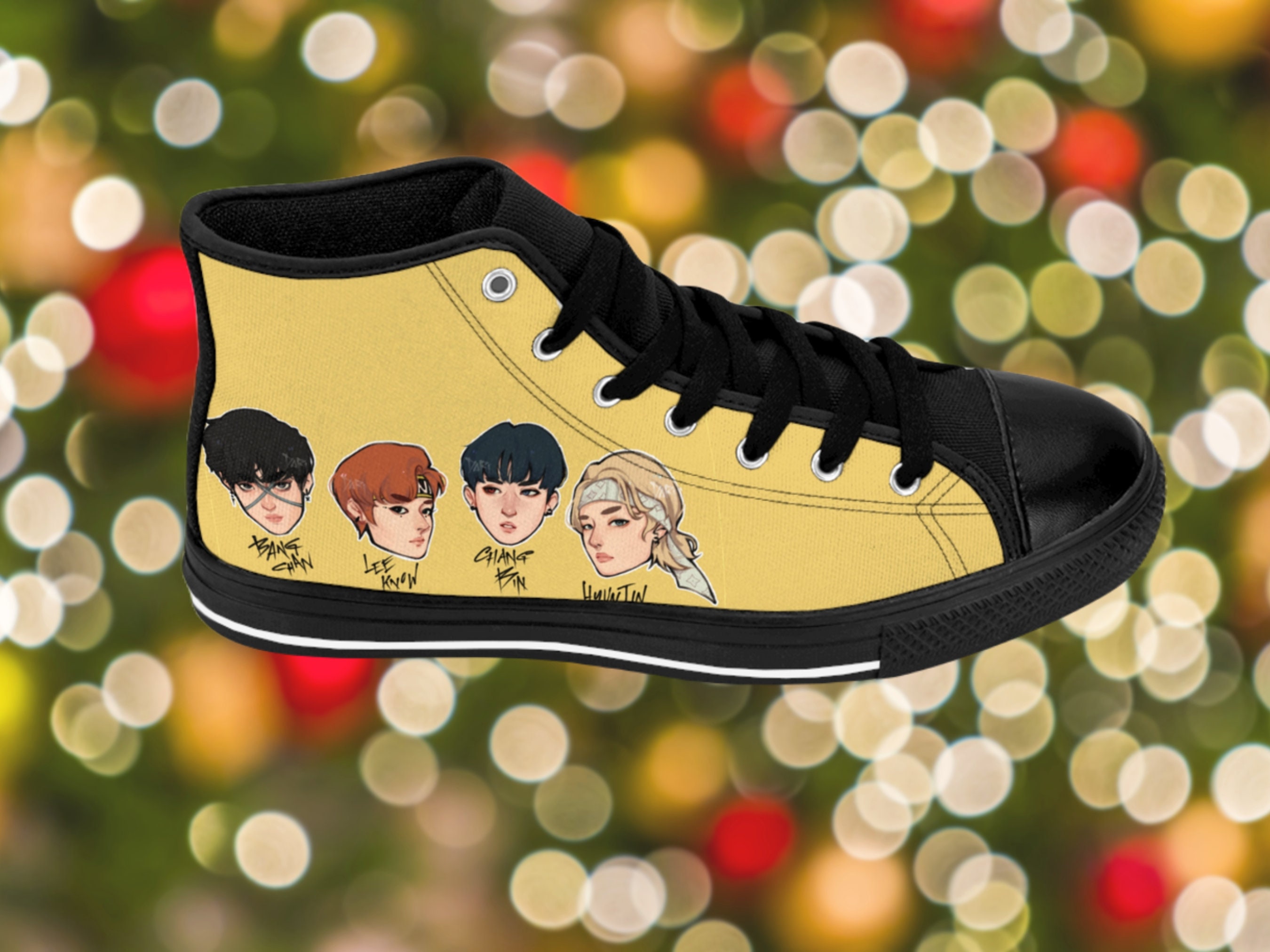 Stray kids shoes, Stray kids merch, stray kids Men's Hight Top Sneaker ...