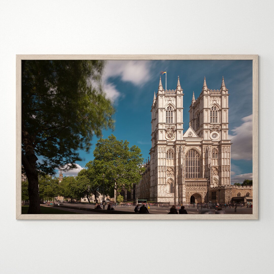 Westminster Abbey Print, London Poster, London Poster, Travel Art ...