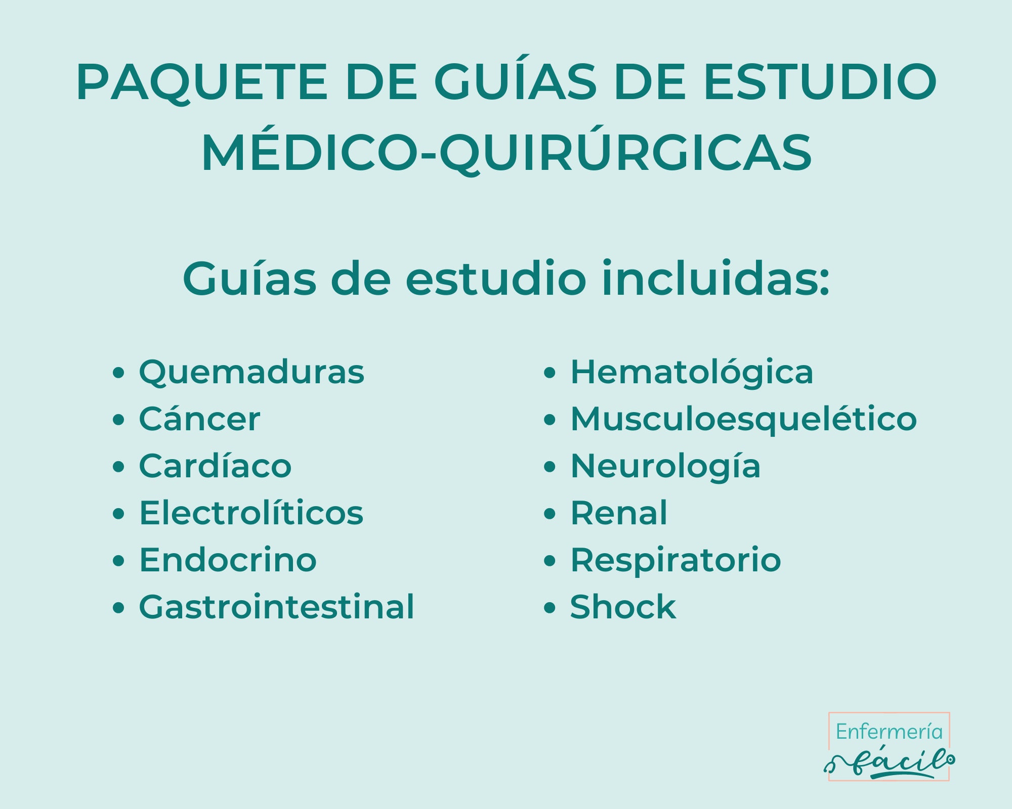 Medical-surgical Study Guide Package Nursing Study Guides Digital Notes ...