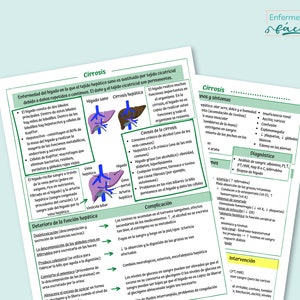 Cirrhosis Study Guide Nursing Study Guide Digital Download Nursing ...