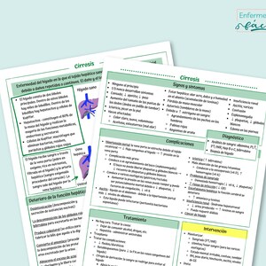 Cirrhosis Study Guide Nursing Study Guide Digital Download Nursing ...