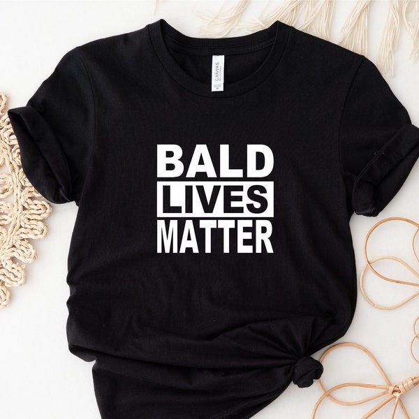 Funny Bald Mens Tshirt - Etsy