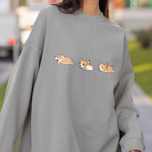 Corgi Sweatshirt, Funny Gift for Corgi Lover Sweater, Corgi Mom ...