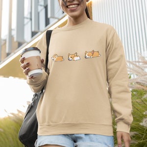 Corgi Sweatshirt, Funny Gift for Corgi Lover Sweater, Corgi Mom ...