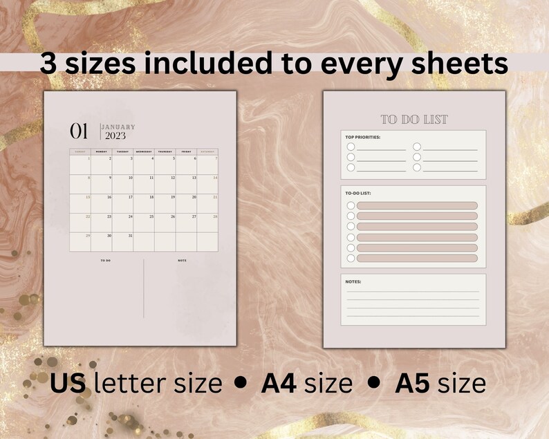 DAILY PRINTABLE PLANNER | Printable Productivity Day Planner | to Do ...