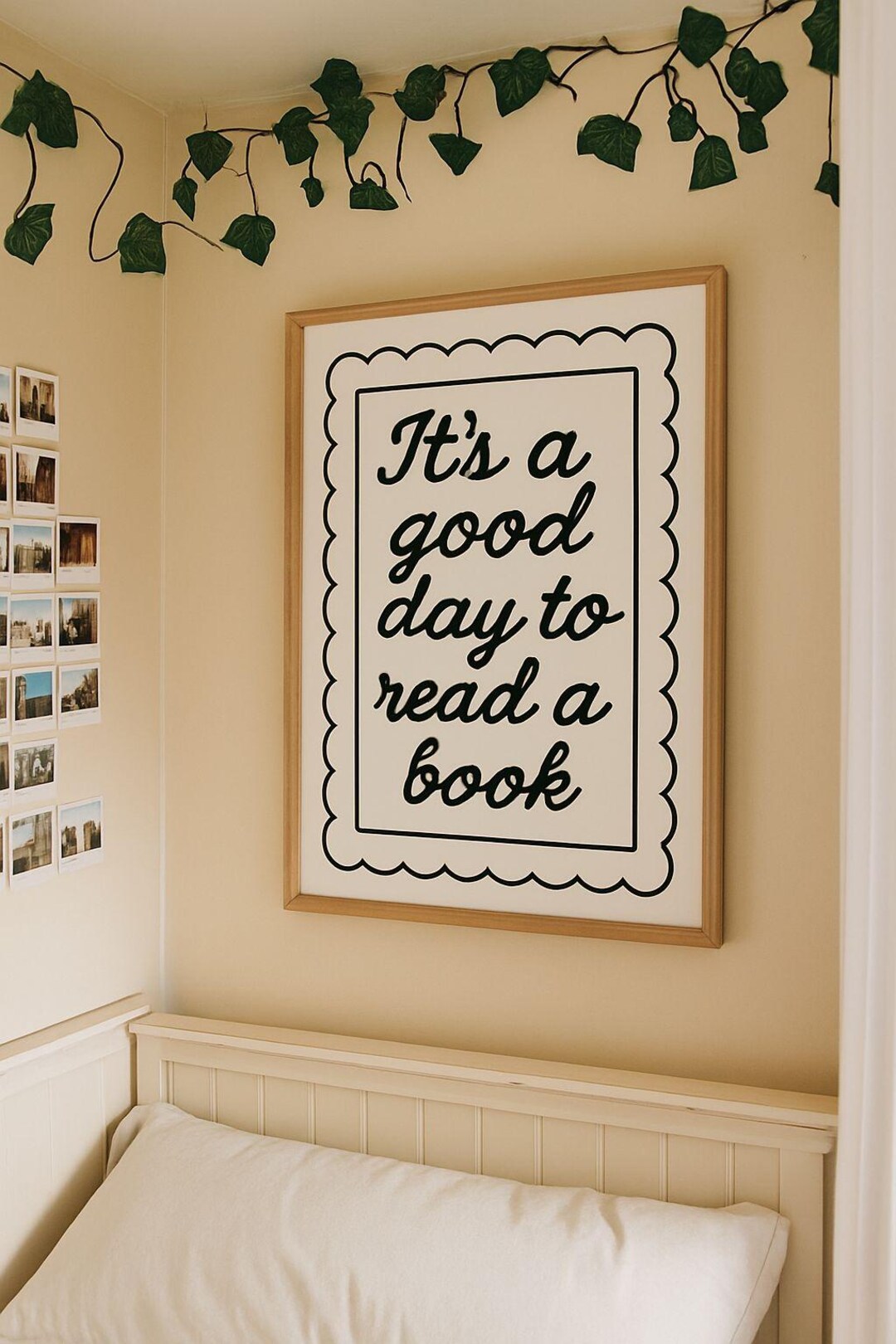 Cozy Reading Quote Digital Art, "good Day to Read" Print, Bookish Home ...