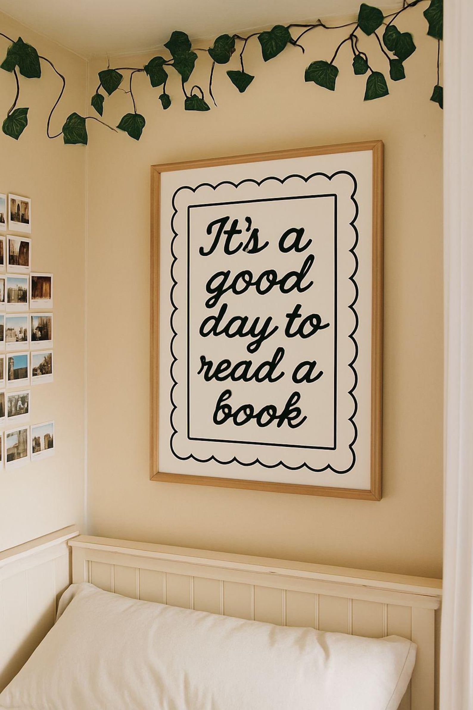 Cozy Reading Quote Digital Art, "good Day to Read" Print, Bookish Home ...